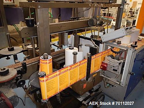 Used Masterfil 4 Head Liquid Filler, Model S5000S. 4 x 5 ltr. stainle