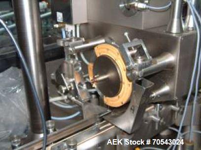 UsedPowder Filling/Bung Inserter/Crimper with 2 dosing heads. Dosing