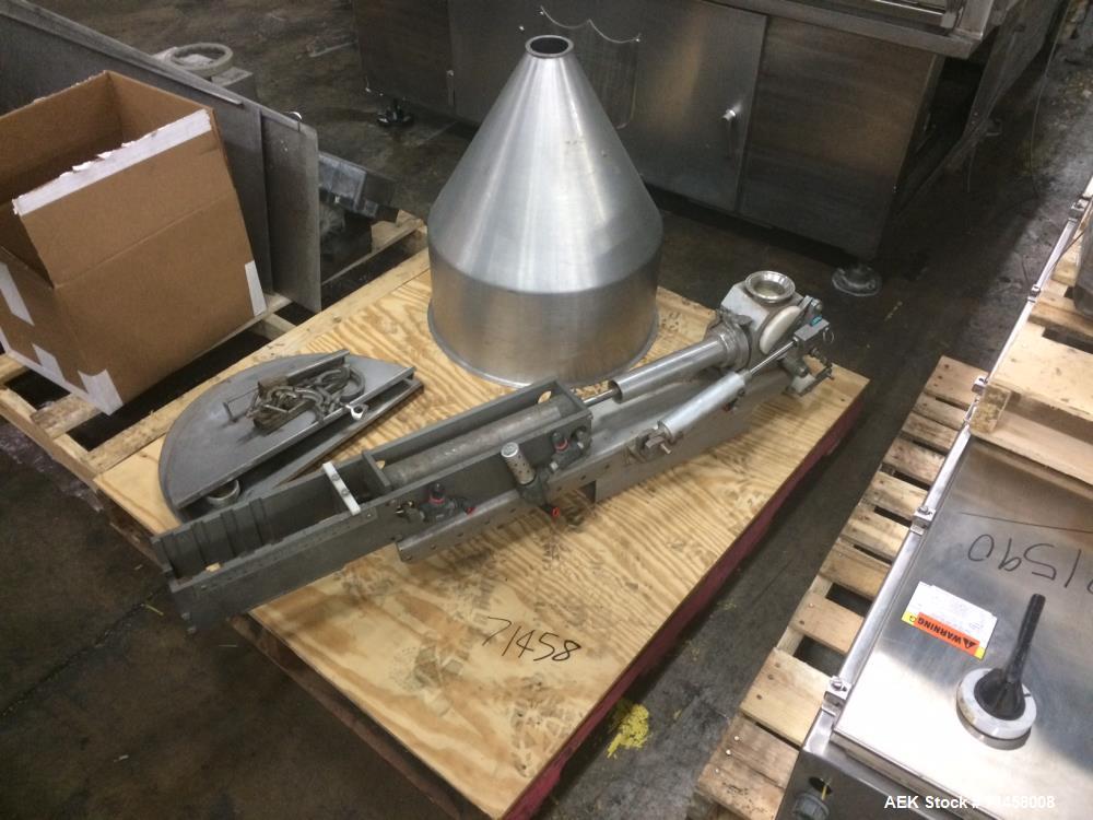 Used Holmatic Single Head Piston Filler. Stainless Steel contact part