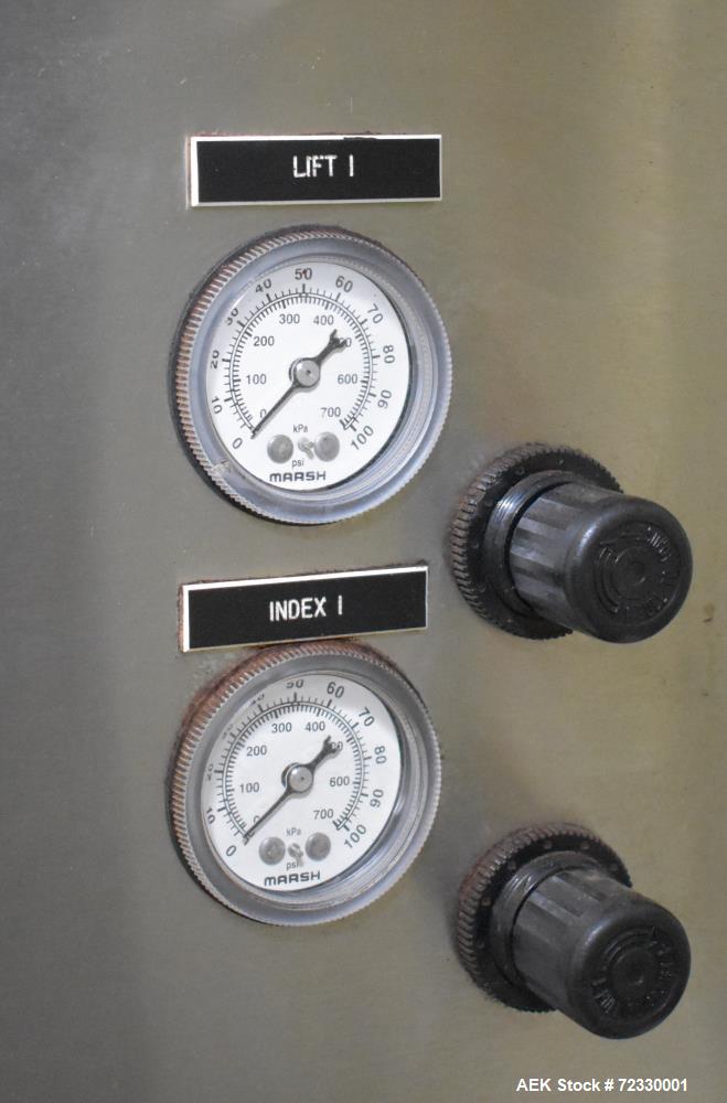 Used- All Fill Model DHAA-400 Dual Head Automatic