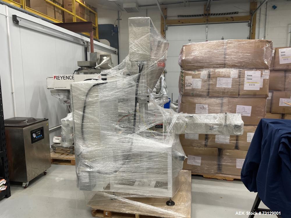 Used All Fill Model SHAS-SV-600 Automatic Inline Auger Filler. Capabl