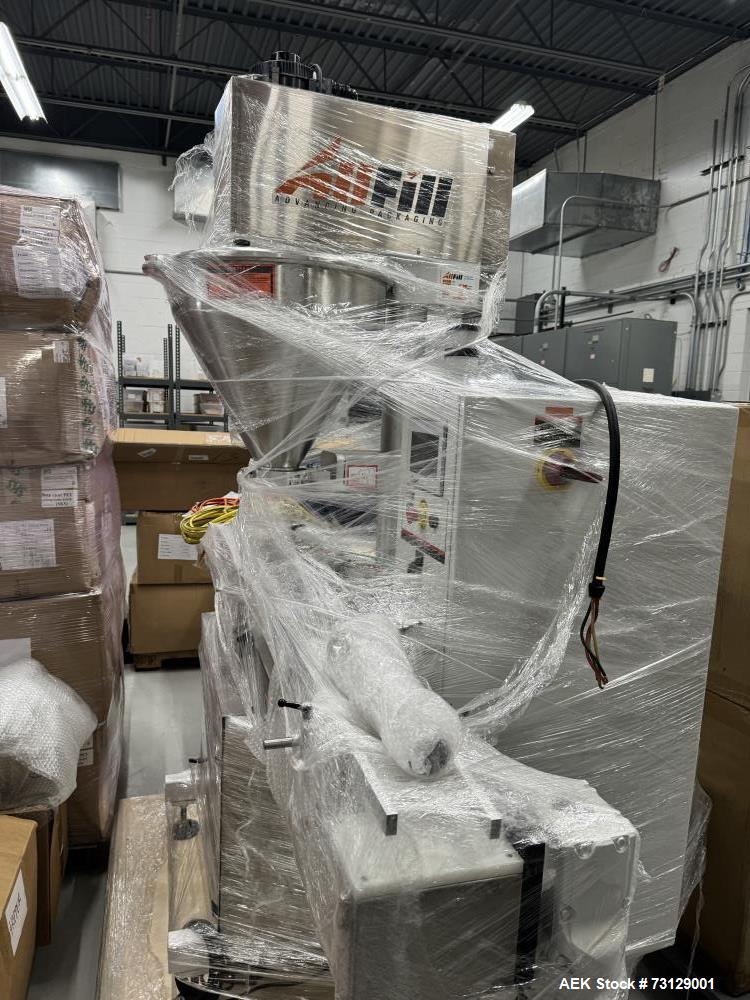 Used All Fill Model SHAS-SV-600 Automatic Inline Auger Filler. Capabl