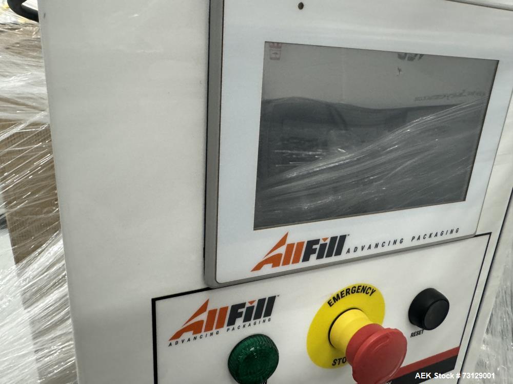 Used All Fill Model SHAS-SV-600 Automatic Inline Auger Filler. Capabl