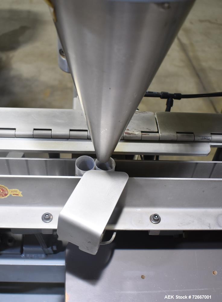 Used All-Fill Powder Tube Filling Line. Consisting of: All Fill B-600