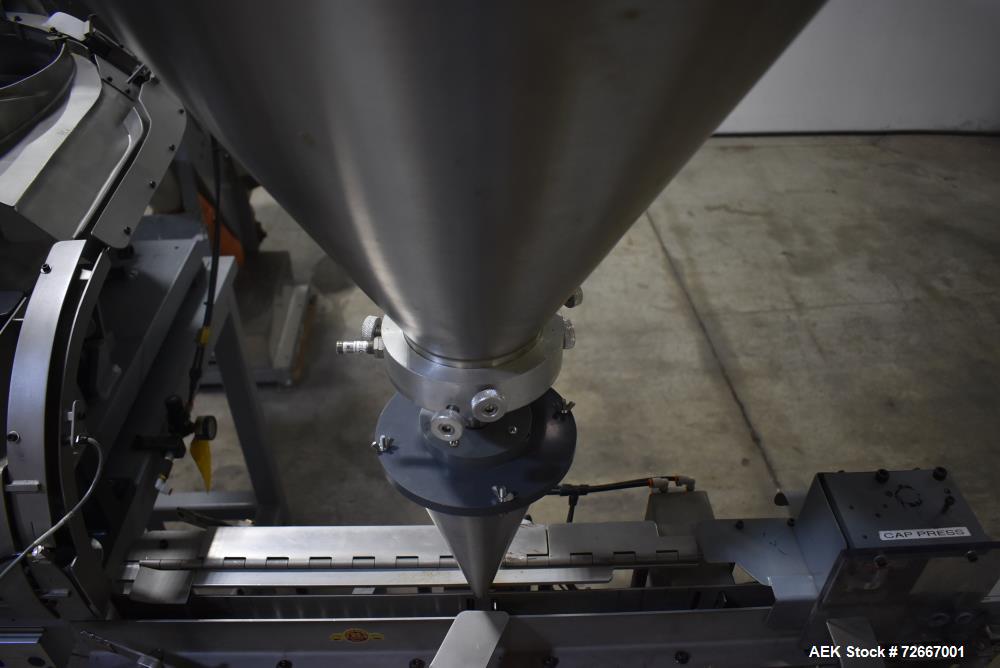 Used All-Fill Powder Tube Filling Line. Consisting of: All Fill B-600