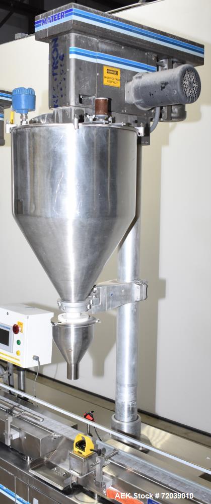 Used Barry-Wehmiller (Mateer) Model 4920 Semi-Automatic Twin Head Aug