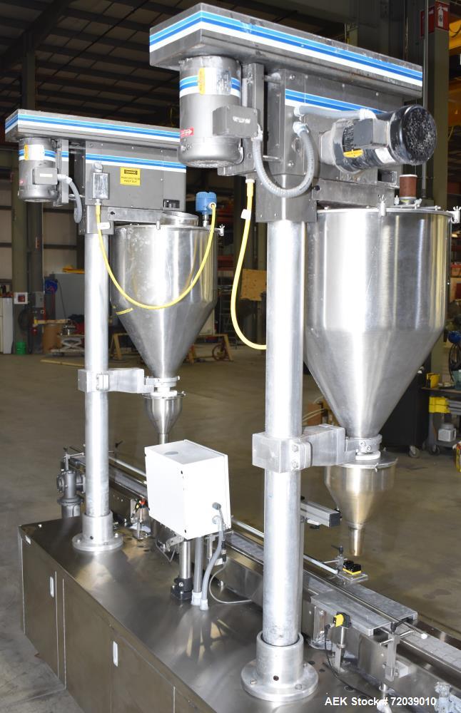 Used Barry-Wehmiller (Mateer) Model 4920 Semi-Automatic Twin Head Aug