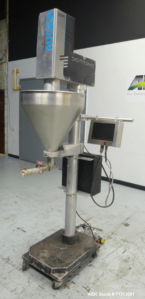 Used Spee-Dee Model 2000 Digitronic Semi-Automatic Auger Filler. Has