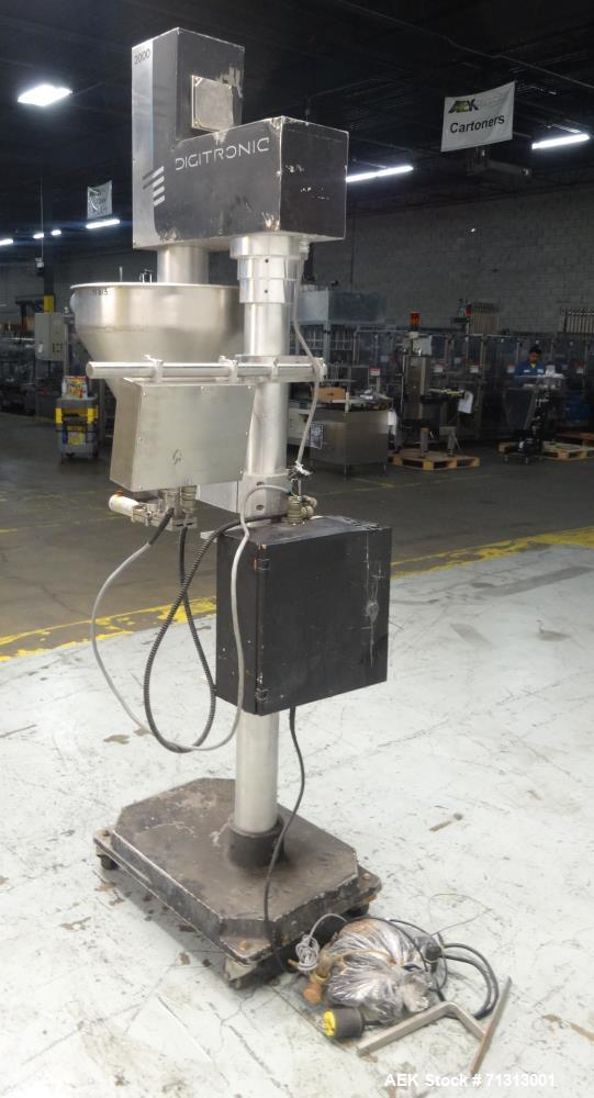 Used Spee-Dee Model 2000 Digitronic Semi-Automatic Auger Filler. Has