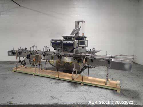 Used IMA Swiftpack Dual Head Lane Counter, Model SV2-12-OPTTWIN. 12 l