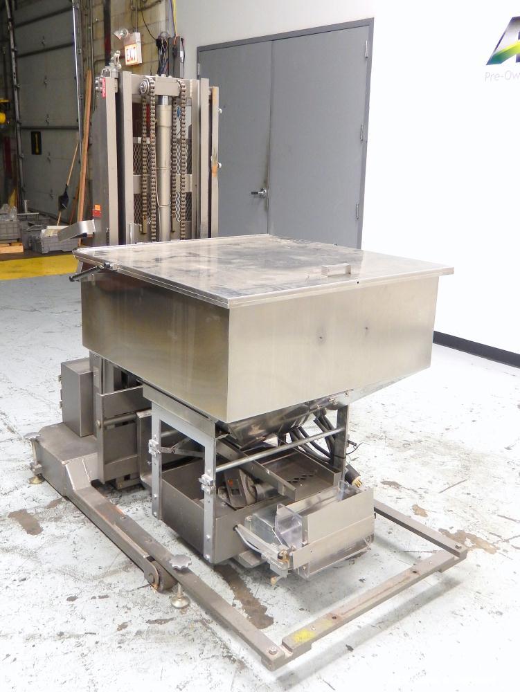 Used Lakso Model 450 Reformer Slat Counter. Machine has a speed range