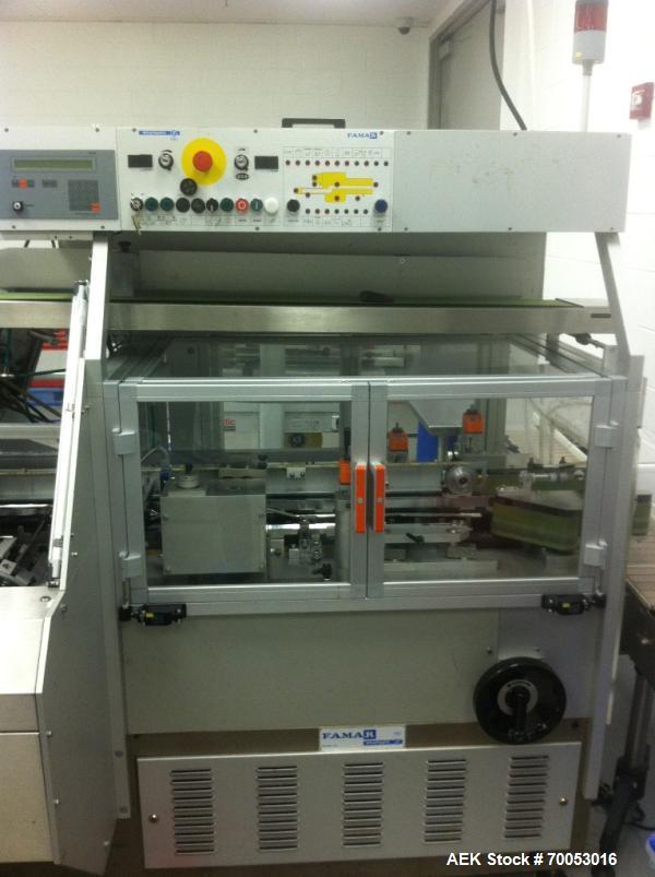 UsedComadis Tube Filler, Model 150U, set up for both plastic and meta