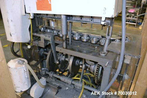 Used Arenco GAB Metal Tube Filler. Capable of speeds up to 60 TPM. Se