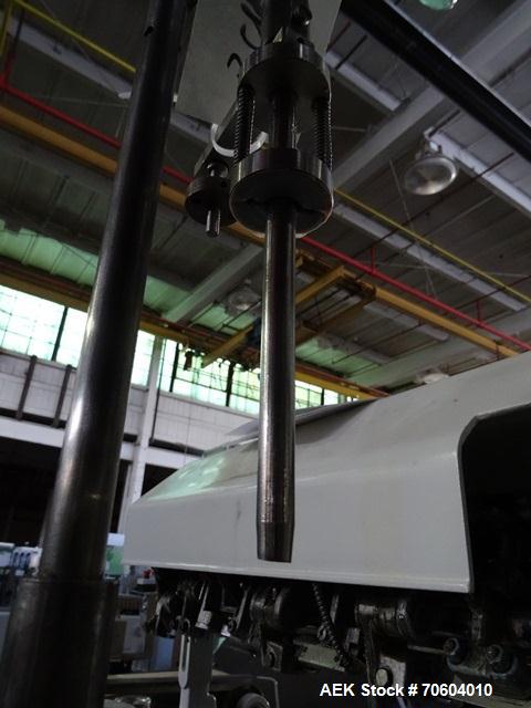 Used Arenco metal tube filler, type GAB, single filler nozzle, manual