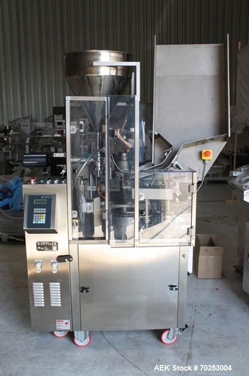 UsedComadis C125 Tube Filling and Closing Machine for polyethylene an