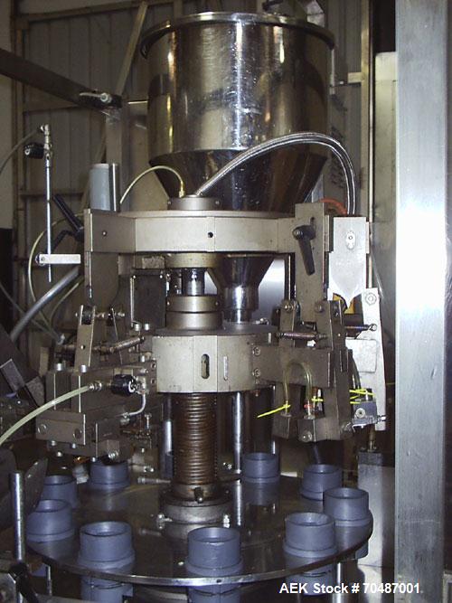 UsedComadis C155 Hot Air Plastic Tube Filler capable of speeds up to