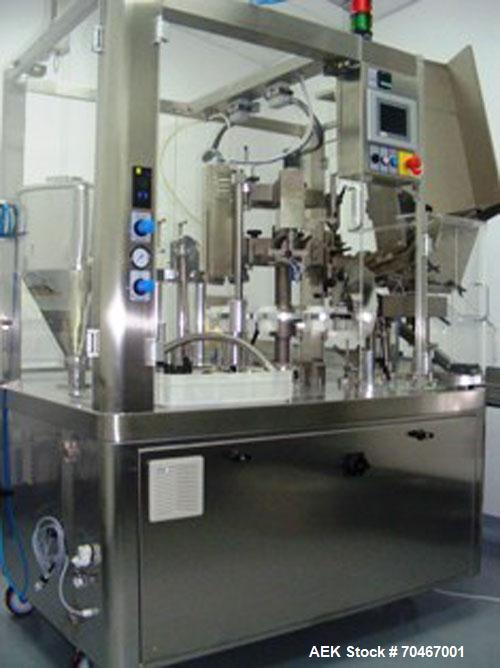 UsedIMA C 960 Plastic Tube Filler, PE tubes, capacity 60 tubes per mi