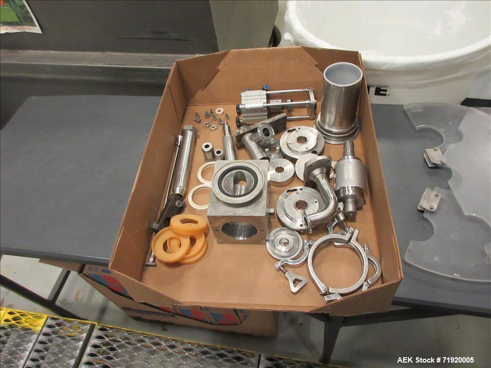 UsedIWKA TFS-10 Hot Air Plastic Tube Filler. Capable of speeds up to