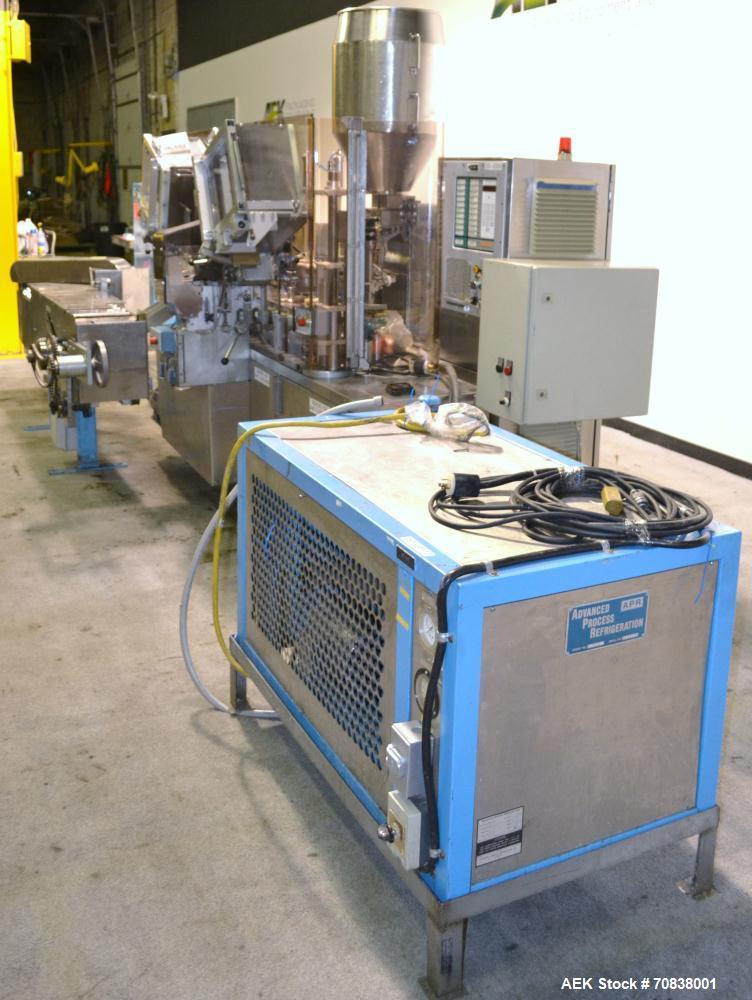 Used Norden Dual Head High Speed Tube Filler Model Nm 2000 High Fre