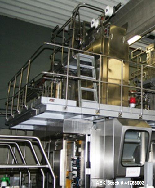 Unused-Tetra Pak TBA 8 Base Line V 70. Stainless steel, 0.26 gallon