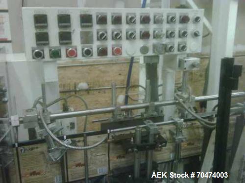 Used Bartelt HMC, Model IM-10-8 Horizontal Pouchmaster. Reclosable zi