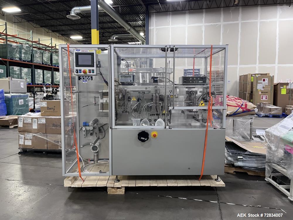 Used-Enflex Model F11DX Duplex Horizontal Form an