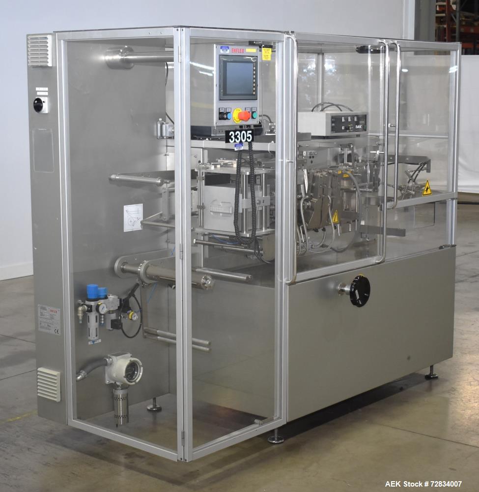 Industrial Pouch Filling System – Used Enflex F11DX with PLC Controls