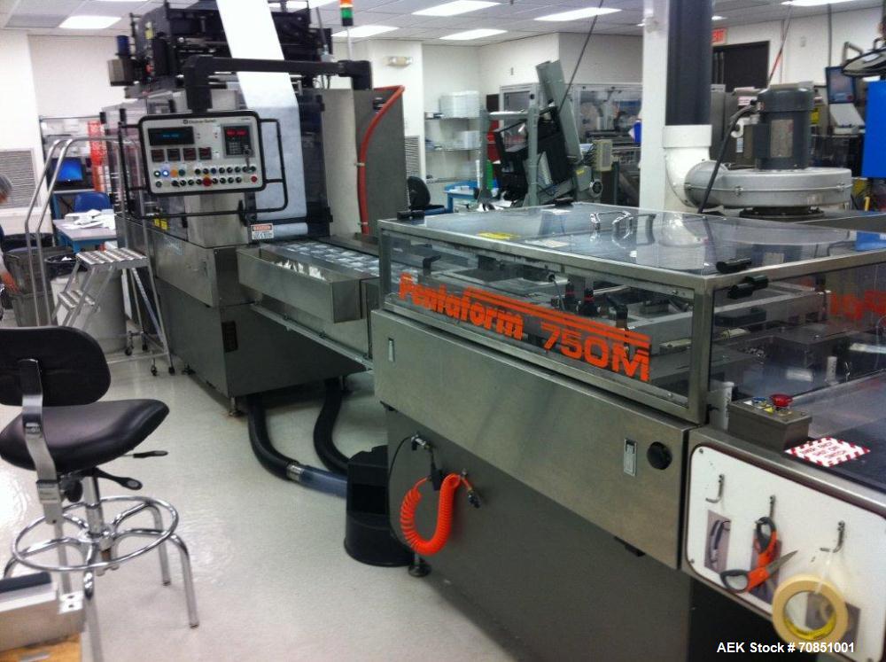 UsedKlockner Pentaform Model 750FFS horizontal form fill and seal mac