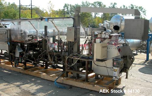 Used Roberts Packaging Model C-1000 horizontal gusseted stand up pouc