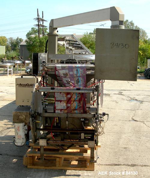 Used Roberts Packaging Model C-1000 horizontal gusseted stand up pouc