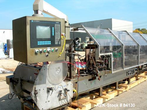 Used Roberts Packaging Model C-1000 horizontal gusseted stand up pouc