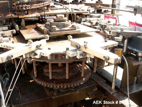 Used Roberts Packaging Model C-1000 horizontal gusseted stand up pouc