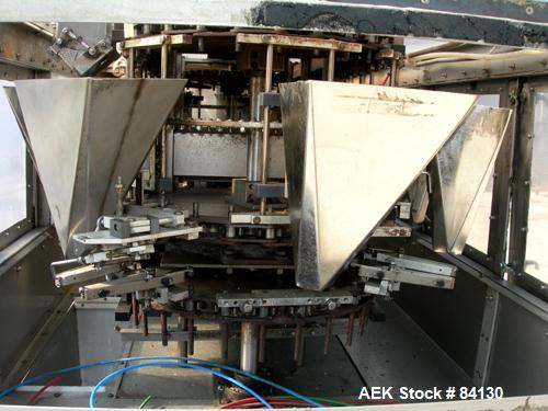 Used Roberts Packaging Model C-1000 horizontal gusseted stand up pouc