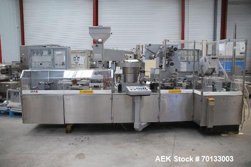 UsedIMA C 60 Blister Packaging Machine . Including PVC film reel stat