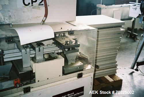 UsedKlockner Model CP2 Lab Scale Blisterpacking Machine. Horizontal t