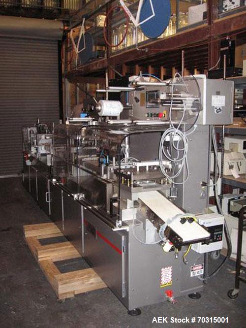 Used Klockner Model CP3, Automatic Blister Packaging machine. Last us