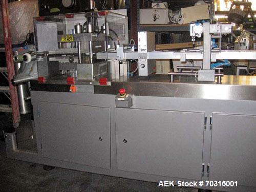 Used Klockner Model CP3, Automatic Blister Packaging machine. Last us