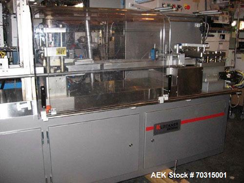 Used Klockner Model CP3, Automatic Blister Packaging machine. Last us