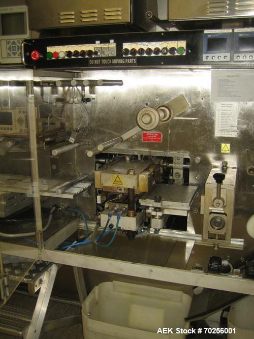 UsedPamPac BP602 Blister Packaging Machine, stainless steel, 45 cycle