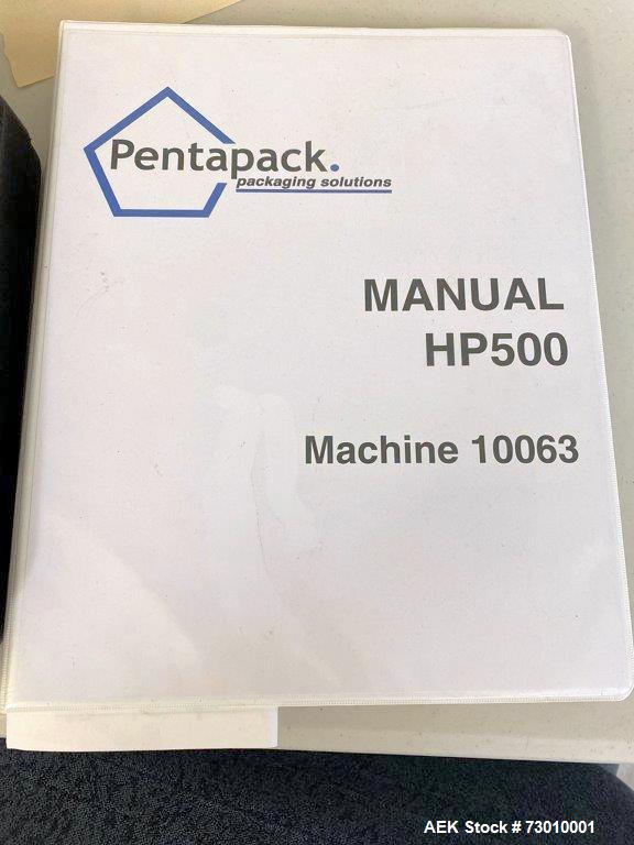 Used Pentapack Hospital Blister Line / Unit Dose Packaging Machine, M