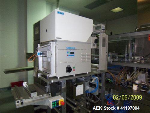 UsedUhlmann UPS 1070 blister machine. Year of manufacturing 2007. Com