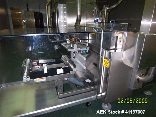 UsedUhlmann UPS 1070 blister machine. Year of manufacturing 2007. Com
