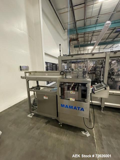 Unused- Mamata Model PFS-250 Premade Bag Machine. Capable of speeds u