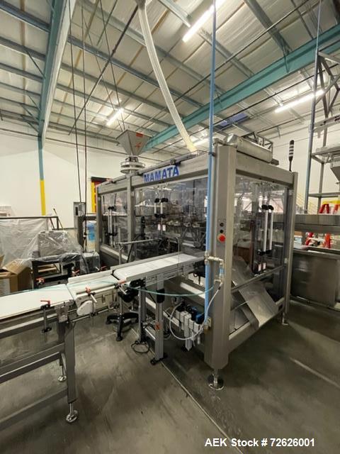Unused- Mamata Model PFS-250 Premade Bag Machine. Capable of speeds u