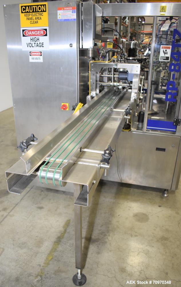 Used PSG-Lee (PPI Technologies) Model RP-84TZ Stand Up Pouch Machine