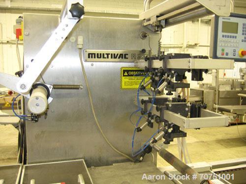 UsedMultivac R230 Thermoformer for Rigid Film. Film width 14.2" (350
