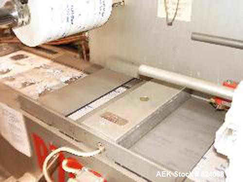 USED: Multivac R7000 horizontal form fill and seal thermoformer.Has 2