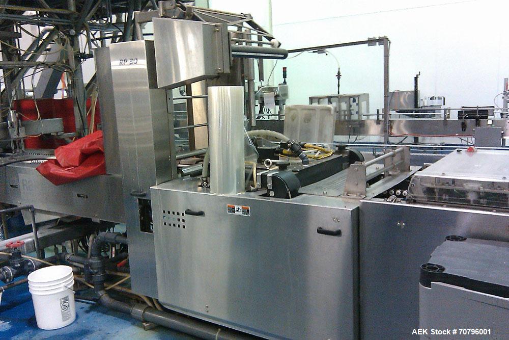Used RapidPak Model RP-30 horizontal form fill seal thermoformer. Set