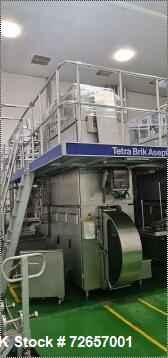 UsedTetra Pak Filling Line TBA19/250Slim with a capacity of 7500 pcs/
