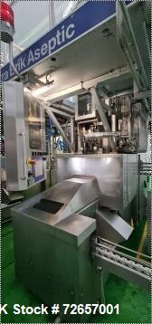 UsedTetra Pak Filling Line TBA19/250Slim with a capacity of 7500 pcs/